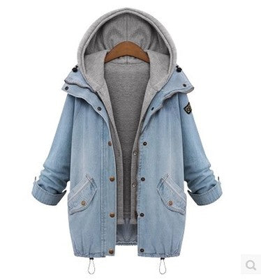 Button Up Denim Jacket And Hooded Vest – Ncocon