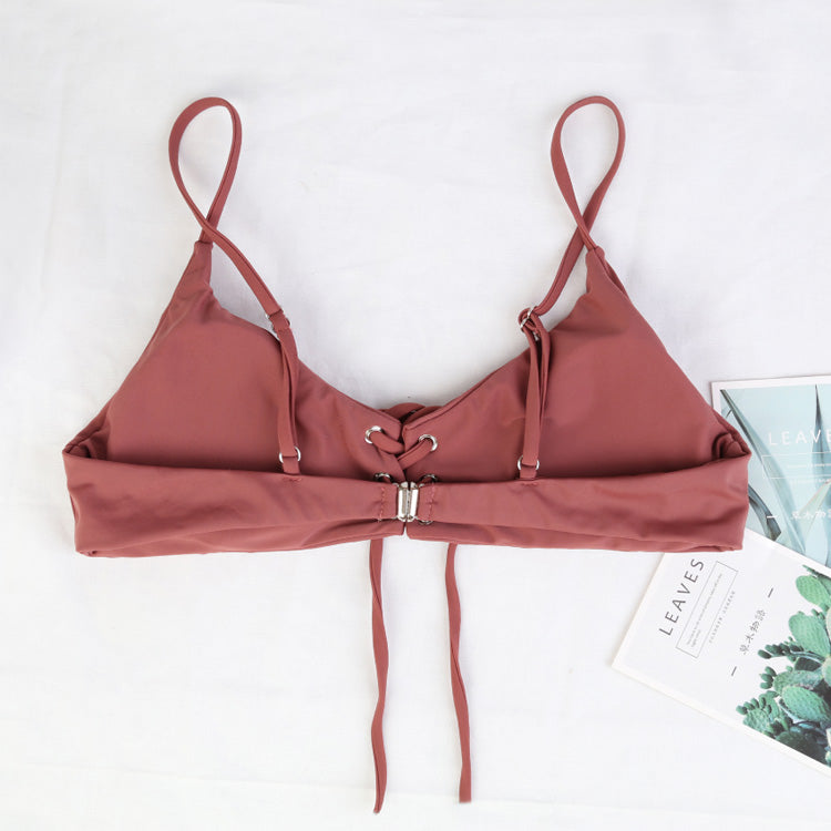 Criss Cross Underwire Cami Bikini Set – Ncocon