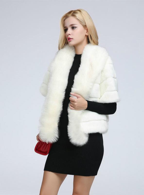 Imitation Rabbit Hair Short Ladies Fur Coat – Ncocon